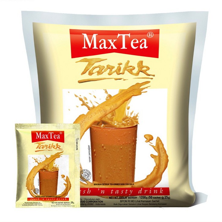 MaxTea Tarikk - Max Tea Teh Tarik (50 sachets) | Shopee Malaysia