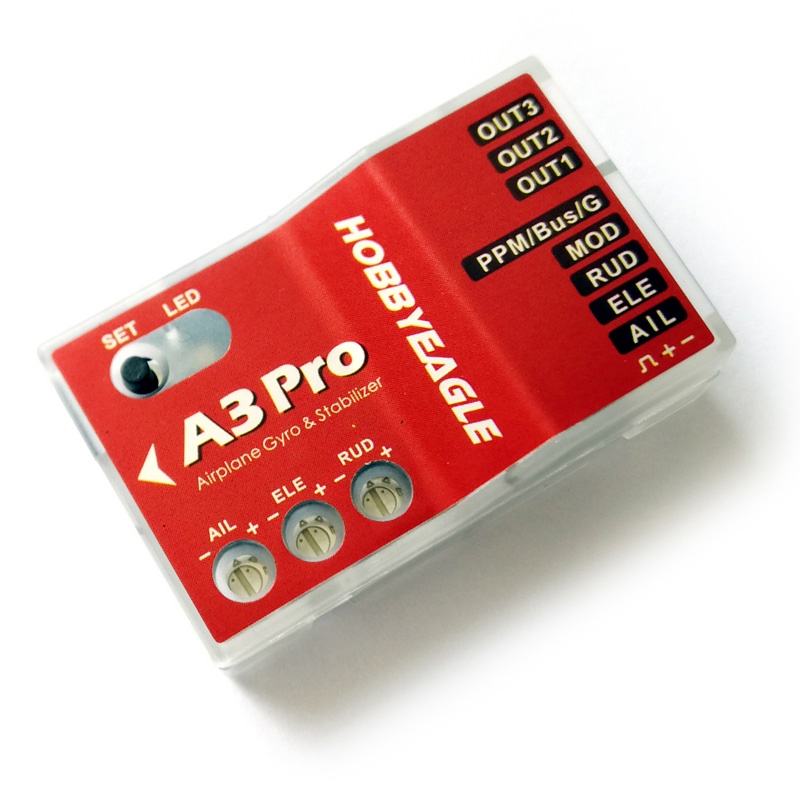 HobbyEagle A3 Pro V2 Aeroplane RC Flight Controller Stabilizer System ...