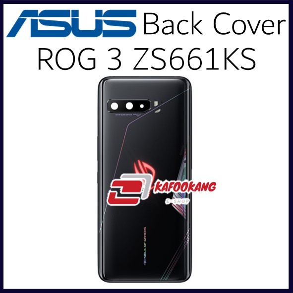 Asus ROG 3 / ZS661KS ZS661KL Back Battery Cover Housing Back Body Rear ...