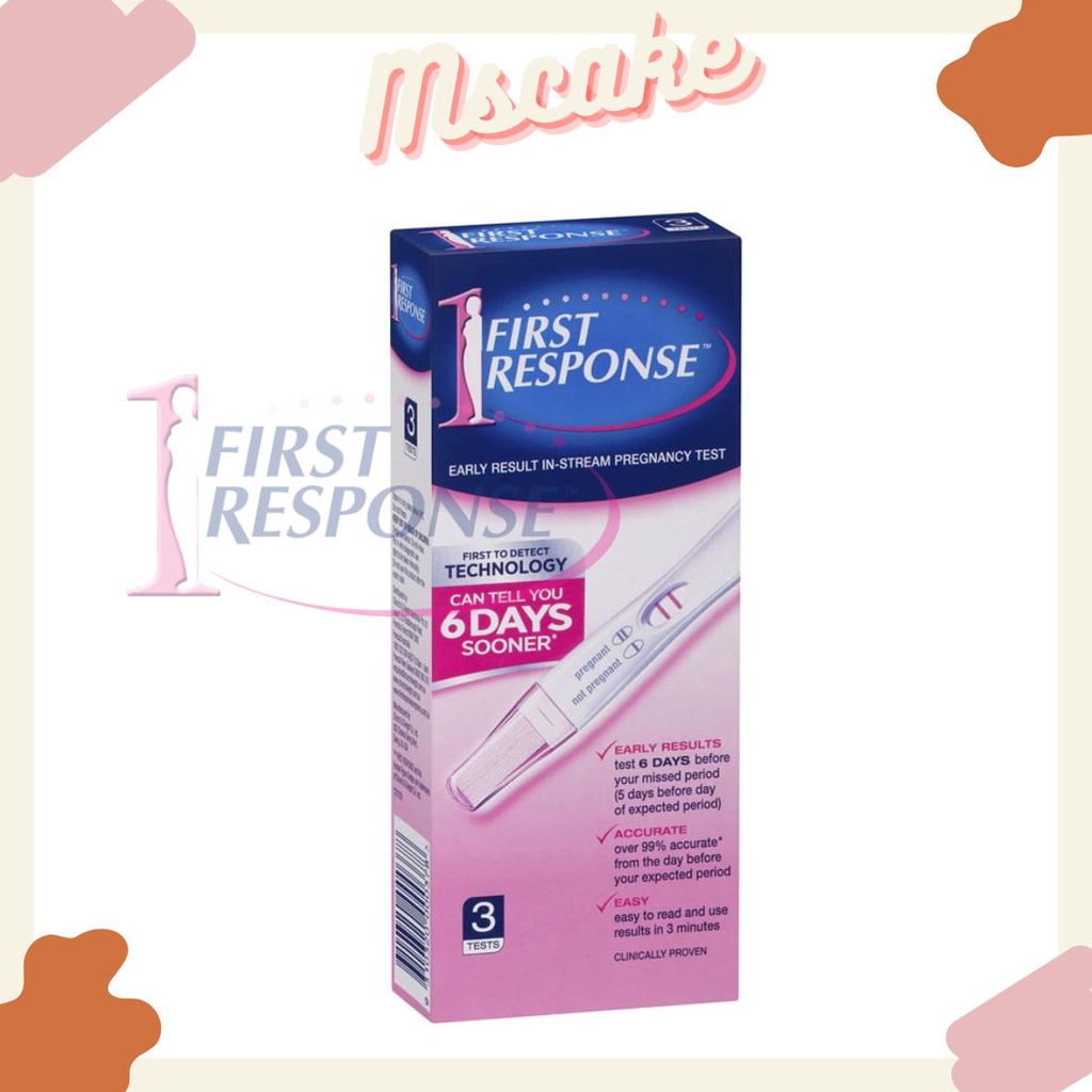 First Response Instream Pregnancy Test 1/3/7 Tests | Shopee Malaysia