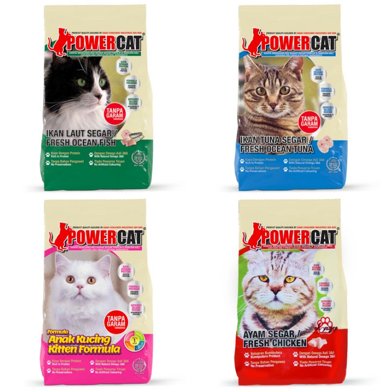 Powercat Cat Food / Makanan Kucing Powercat 7KG | Shopee Malaysia