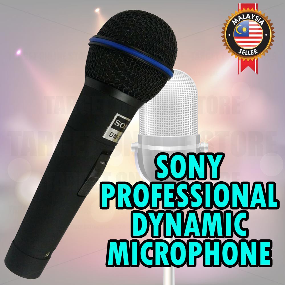 Sony Professional Dynamic Microphone for Vocal/Karaoke/Mikrofon Karaoke ...