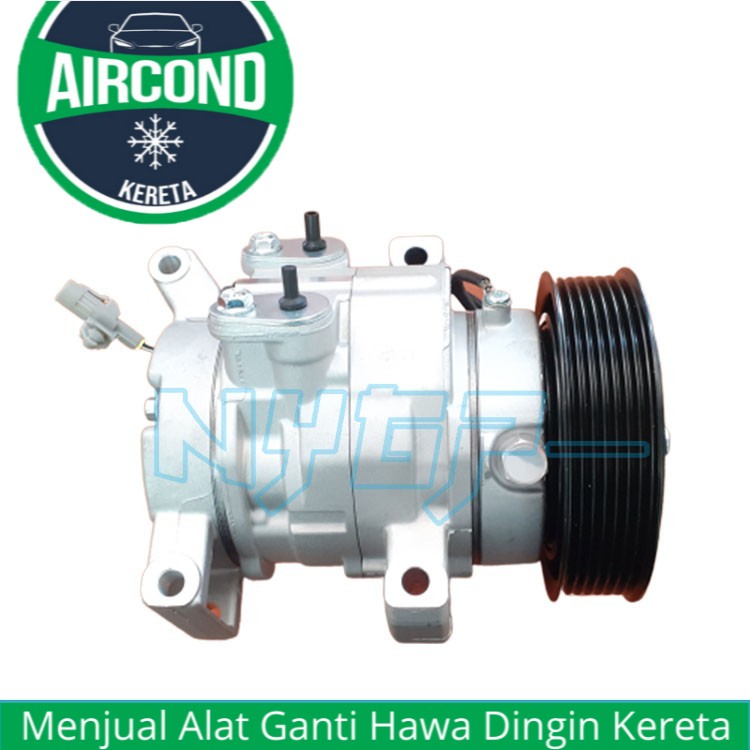 Toyota Hilux Vigo compressor 7PK 2005-2012 (NEW) ACK | Shopee Malaysia