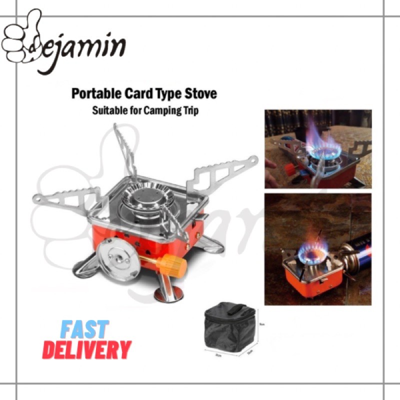 Mini Stove /Portable Card Type Stove | Shopee Malaysia
