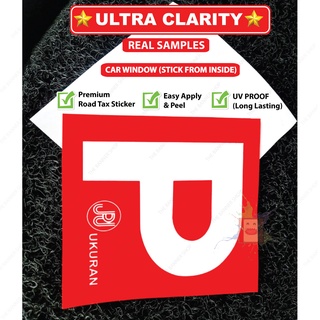 P License Sticker for Cars & Motor, Pelekat P license Kereta & Motor ...