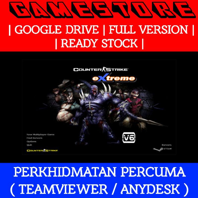 COUNTER STRIKE EXTREME V6 [ PC GAMES ] | Shopee Malaysia