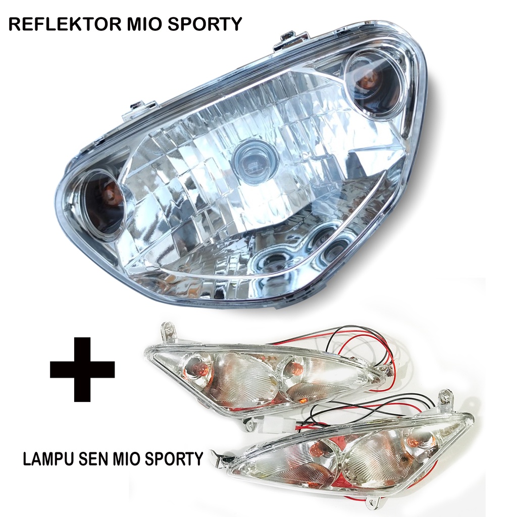 Mio SPORTY MIO Headlight Reflector Package And MIO SPORTY Turn Signal ...