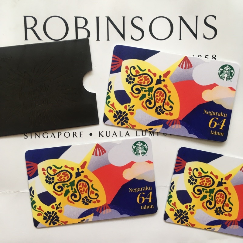 💳Starbucks Card Name : Malaysia 2021 Limited Edition 64th National Day ...