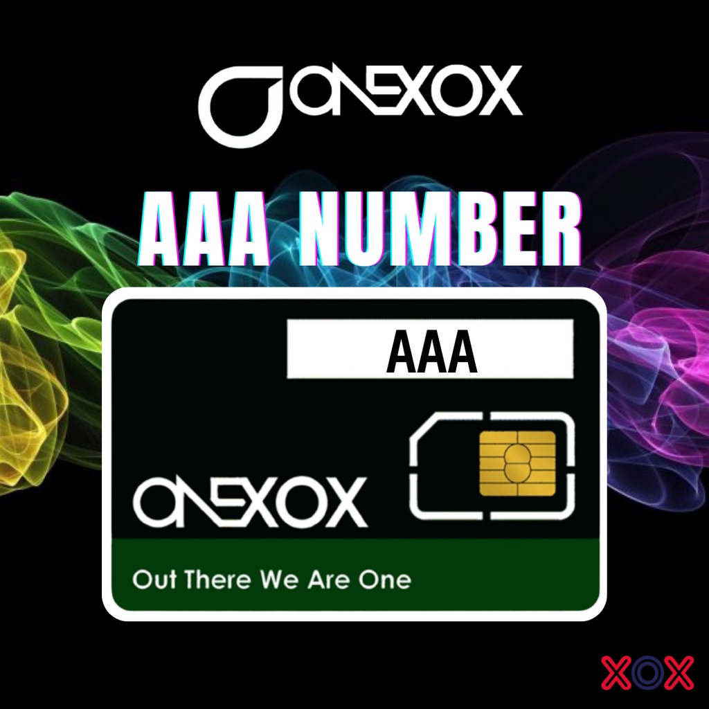 ONEXOX LIMITED AAA NUMBER SIMCARD 🔥 [Prepaid & Postpaid] NO CONTRACT ...