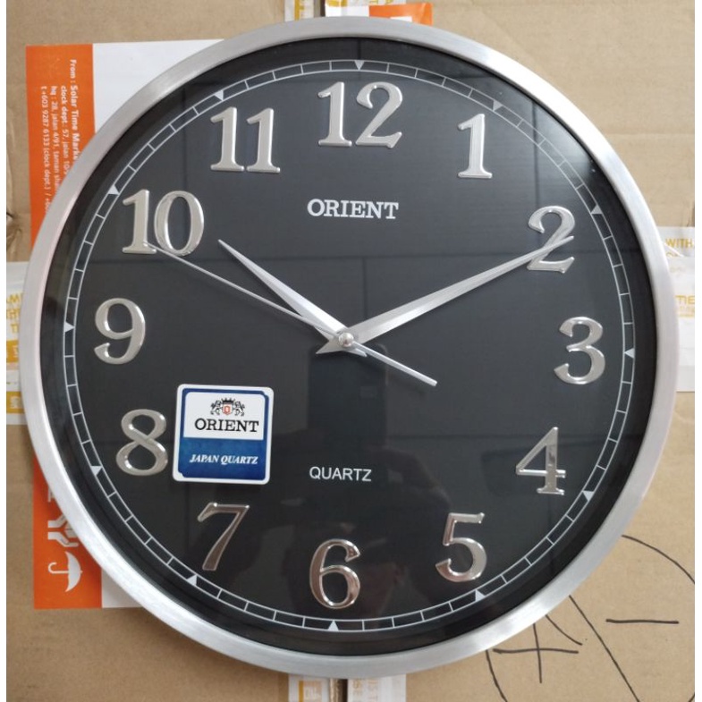 100%ORIGINAL ORIENT WALL CLOCK OQ220(Aluminum case) | Shopee Malaysia