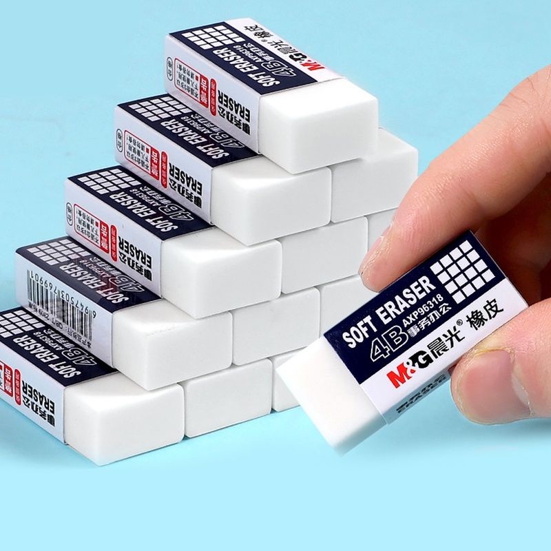 Eraser 4B M&G (3PCS) Leave no marks, Less Crumb Rub Clean| for Exam ...