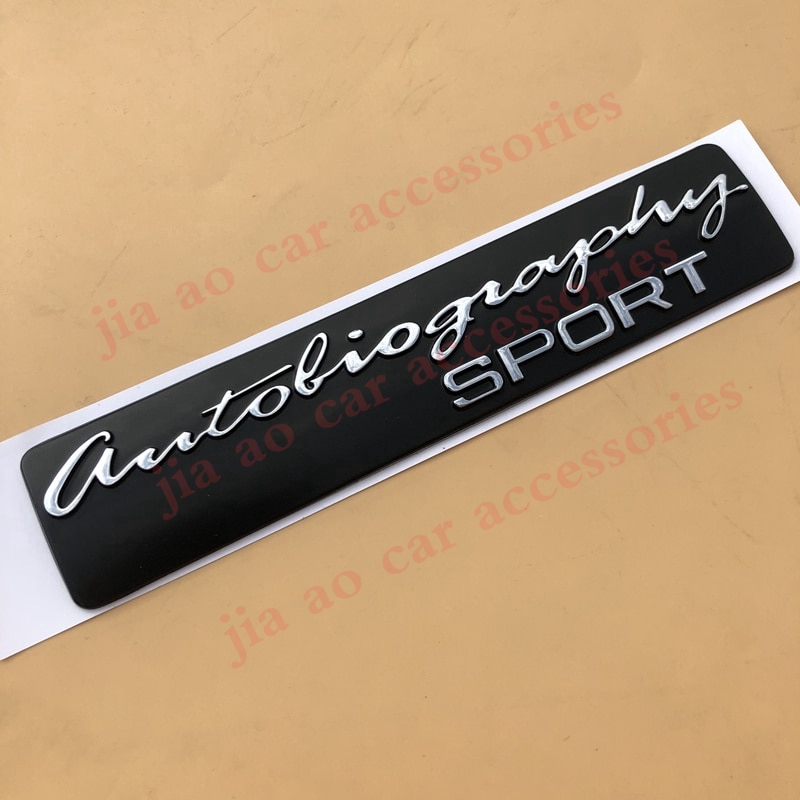 Handwriting SV Autobiography Ultimate Edition SPORT Emblem Bar Badge ...
