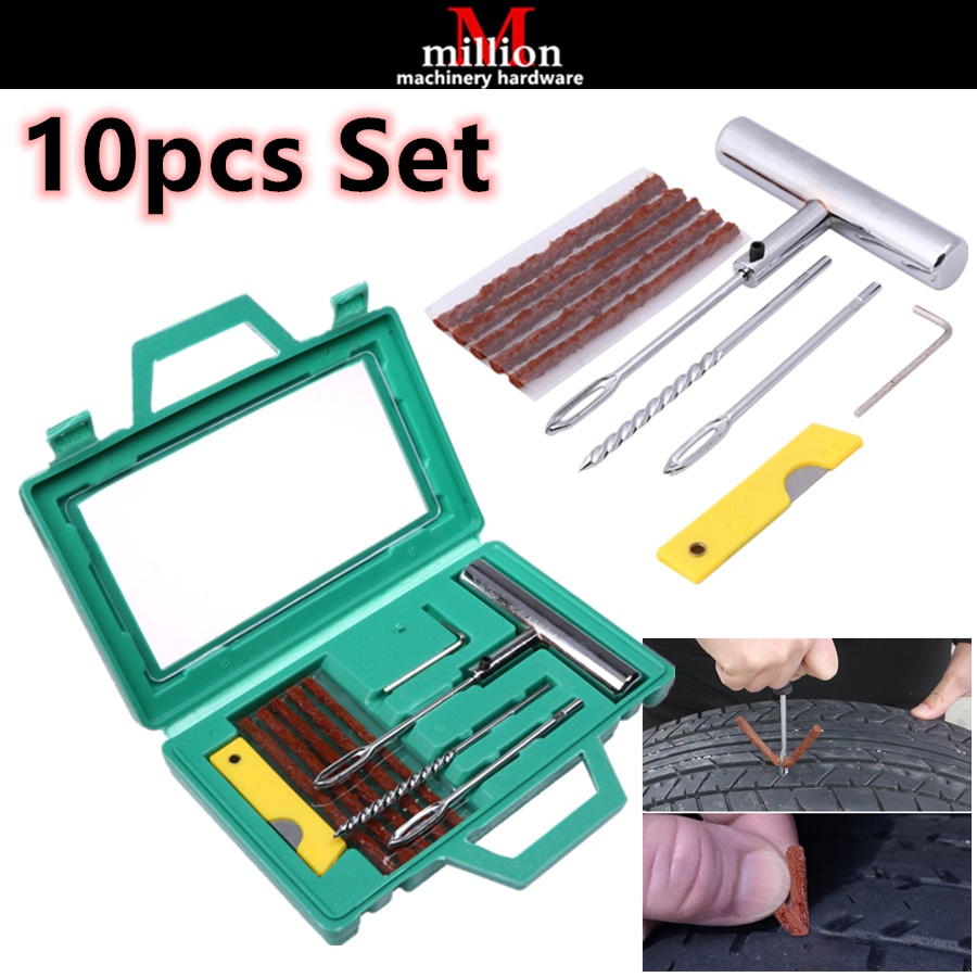 Tire Repair Tool Kit Automotive Automobile Car Tire Tyre Motorcycle ...
