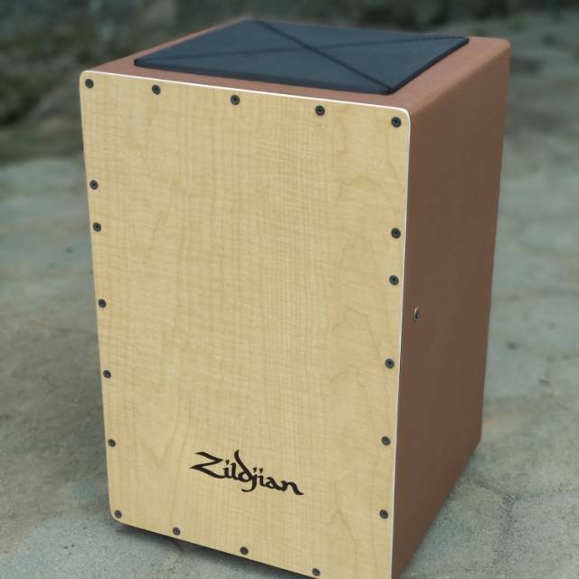 Brown cajon custom kajon kahon drum box jazzie pro jazziepro | Shopee ...