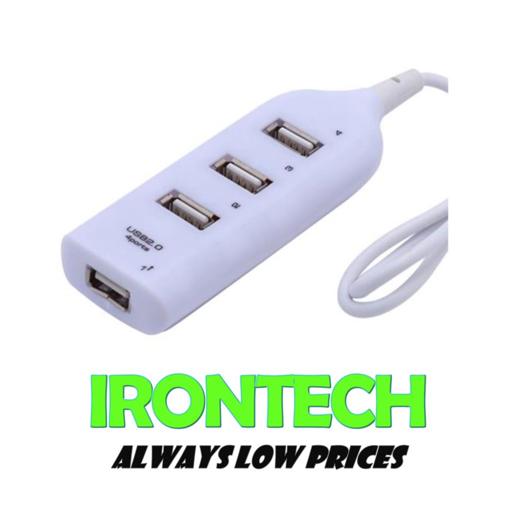 4 Port High Speed USB HUB Multiple For PC Computer Desktop USB 2.0 ...
