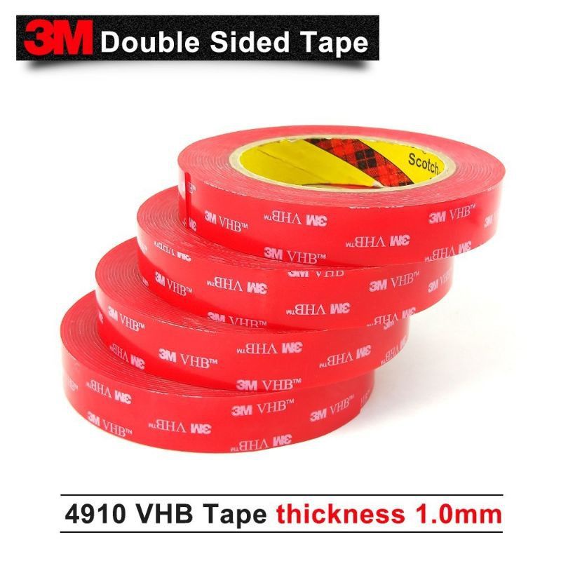 100% ORIGINAL😍3M Scotch VHB 4910 Double Sided Tape High Temp ...