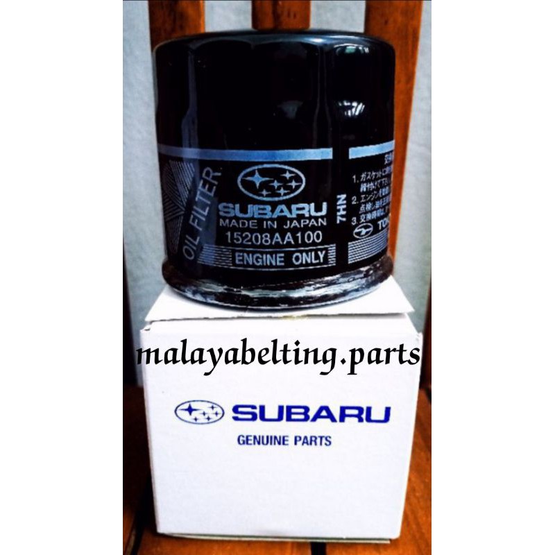 SUBARU OIL FILTER( 15208AA100 ) SUBARU XV/ IMPREZA / FORESTER / LEGACY ...