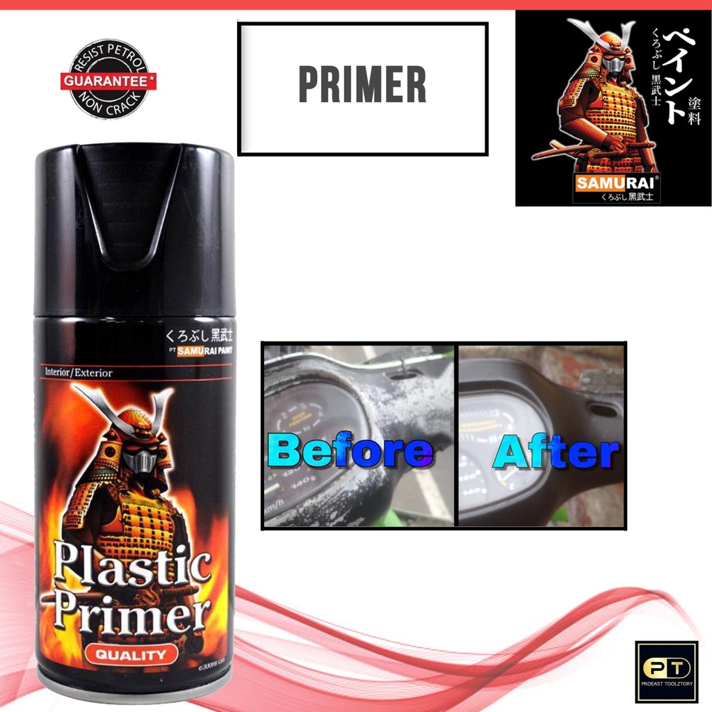 Samurai Spray Plastic Primer KPP (Plastic Primer AEROSOL) | Shopee Malaysia