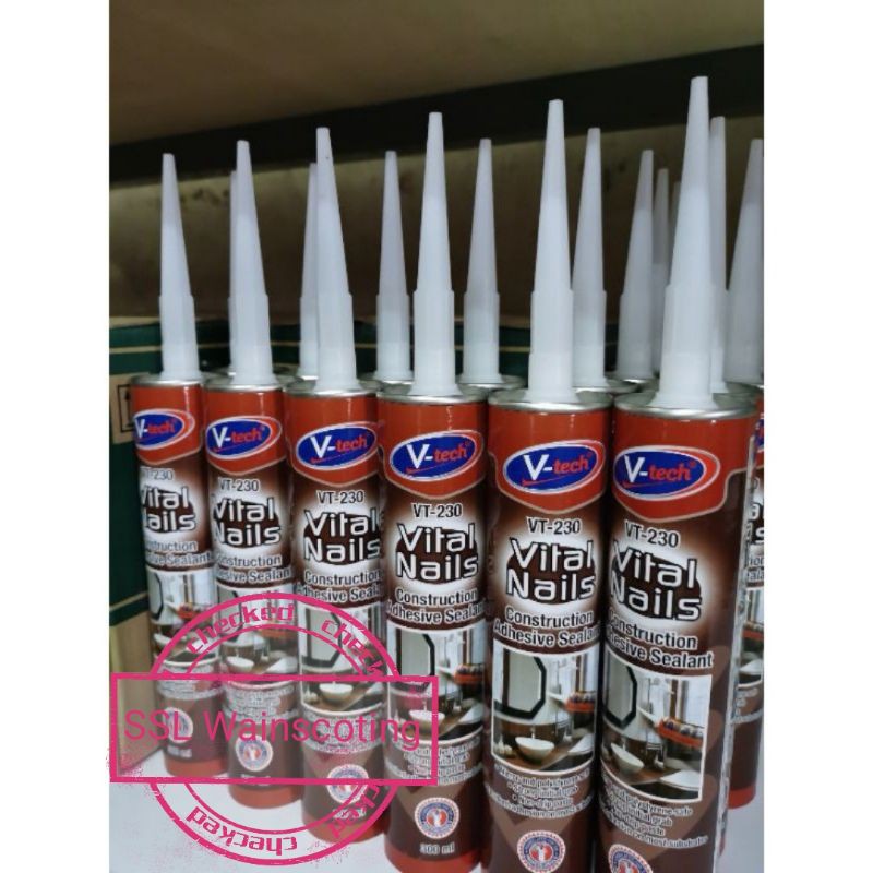 VT-230 Vital Nails ，Gam Cermin, Gam Wainscoting, Gam Shiplap, Gam Kayu ...
