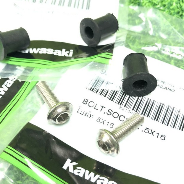 KAWASAKI RR150 ZX150 M5 SKRU FERING COVERSET INDON ORIGINAL ELENKI ...