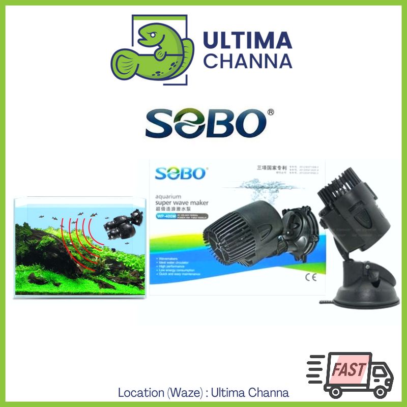 SOBO Aquarium Super Wave Maker WP-50M WP-100M WP-300M WP-400M WP-800M | Shopee Malaysia