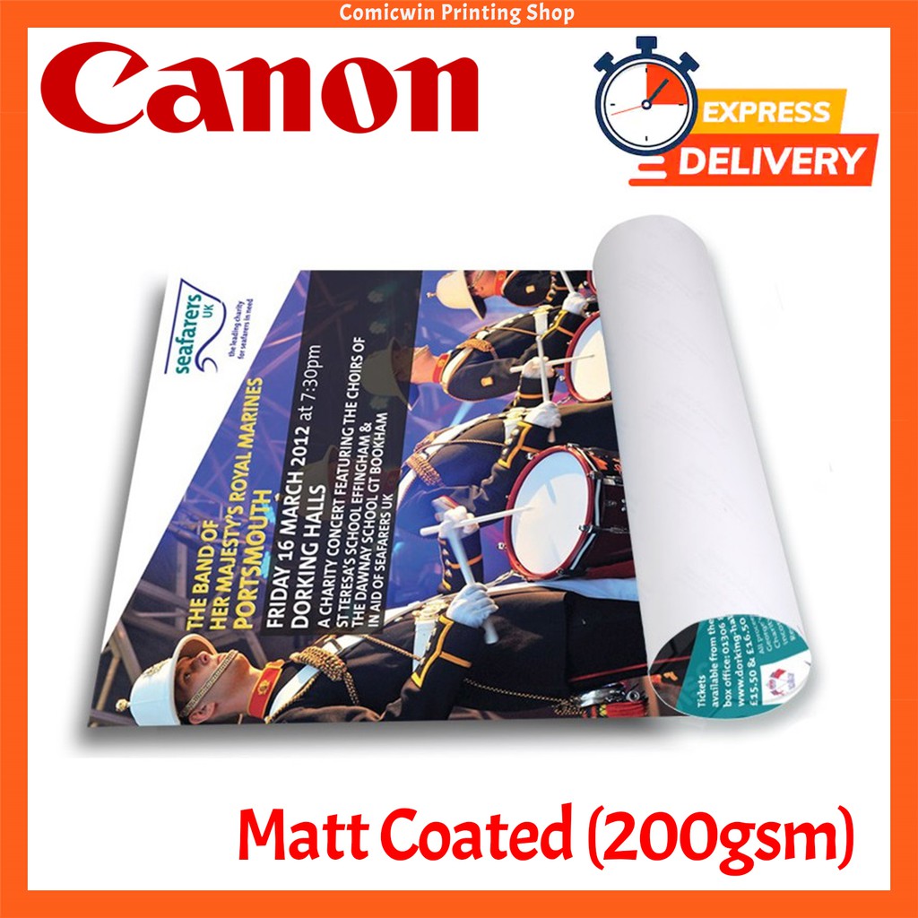 A1 Presentation Poster A2 Poster Printing (Matt Coated Paper 200gsm ...