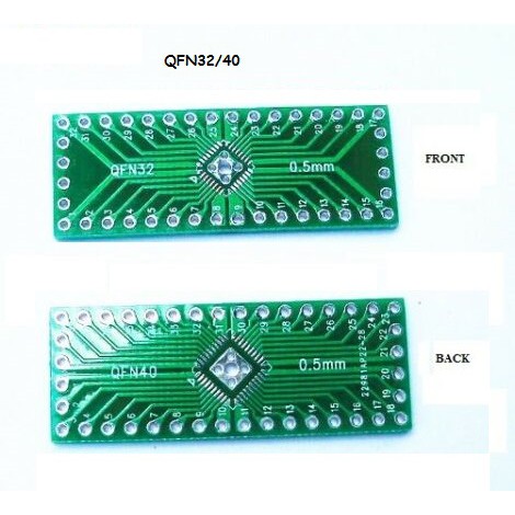 QFP TQFP LQFP FQFP SOP SSOP QFN LFCSP 16 20 32 40 44 56 64 80 100 to DIP 2.54mm Through Hole ...