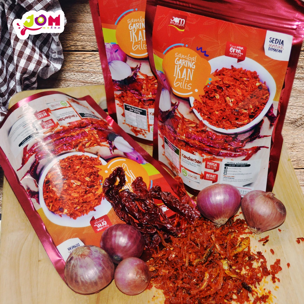 sambal garing ikan bilis 150gram ( ready to eat ) | Shopee Malaysia