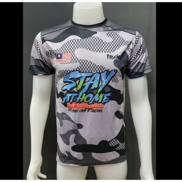 Covid 19 Shirt Baju Sublimation | Shopee Malaysia