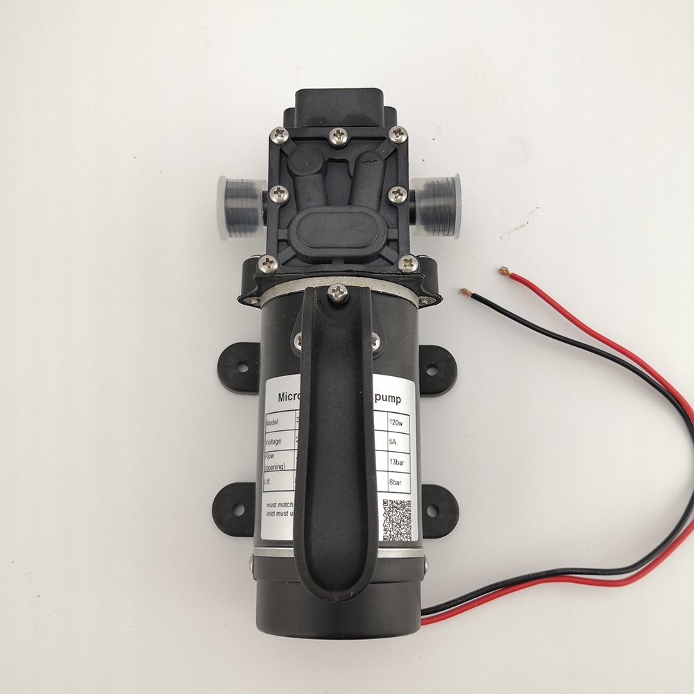 100W dc 12v 24V water pump high pressure self priming small electric ...