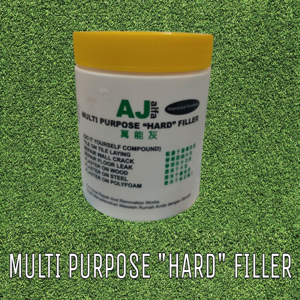 0.8KG AJ (WHITE) Multi Purpose Hard Filler Improved Formula 万能灰 ...