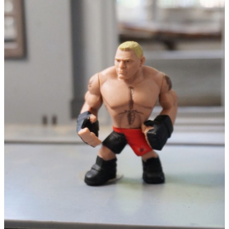 WWE mini figure figurine Brock Lesnar 6cm Tall READY STOCK | Shopee ...