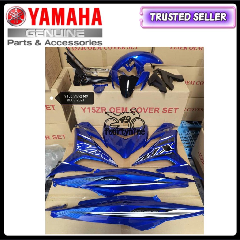 Y15ZR V2 MX KING BODY COVER 2020 BIRU BLUE Y15 V2 | Shopee Malaysia