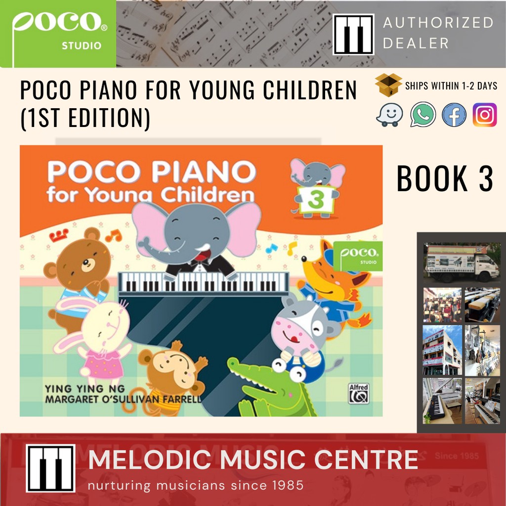 Poco Studio Poco Piano for Young Children Book 3 (First Edition) by Ng ...