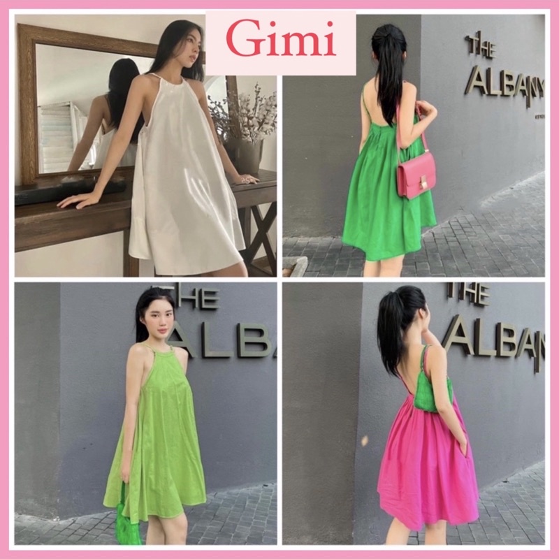 Dress Neck Dress With 4 Colors Youthful Gumi (With Real Photo) | Shopee Malaysia