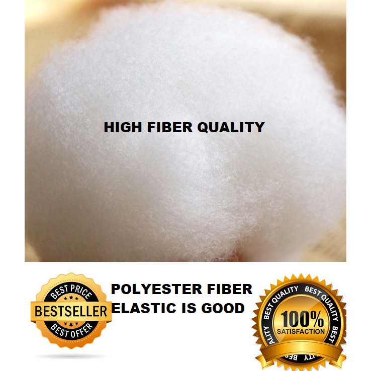 🔥SALE!!! FOR 3KG🔥POLYESTER FIBER COTTON FILL Gred A -Kapas Bantal ...