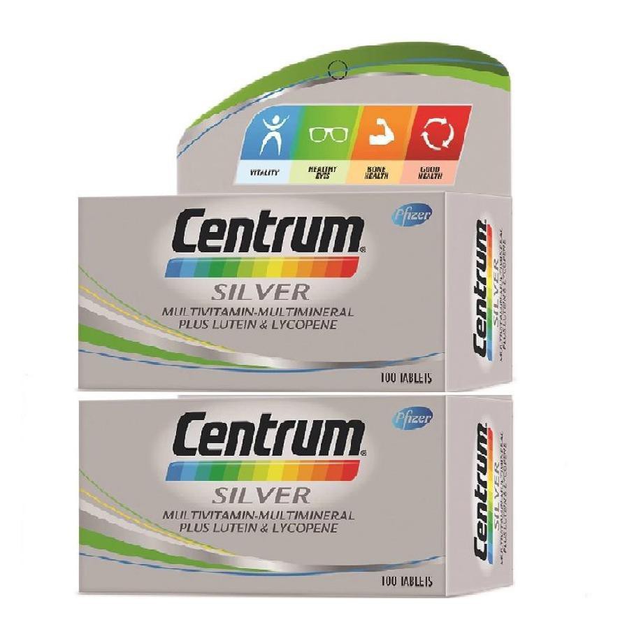 Centrum Silver Multivitamin (30s / 100s / 2 x 100s) | Shopee Malaysia
