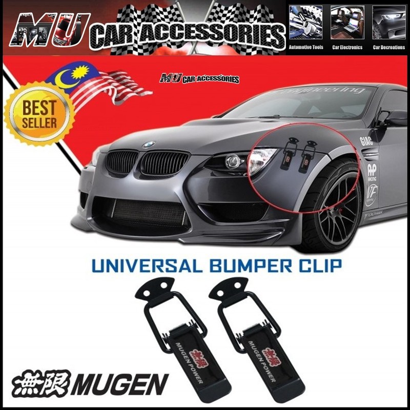 Universal Car Bonnet Bumper Clip Big - MUGEN | Shopee Malaysia