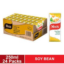 RM21.00 (24 x 250ml) YEO'S Soya Bean Milk Tetra Box 1 Carton | Shopee ...