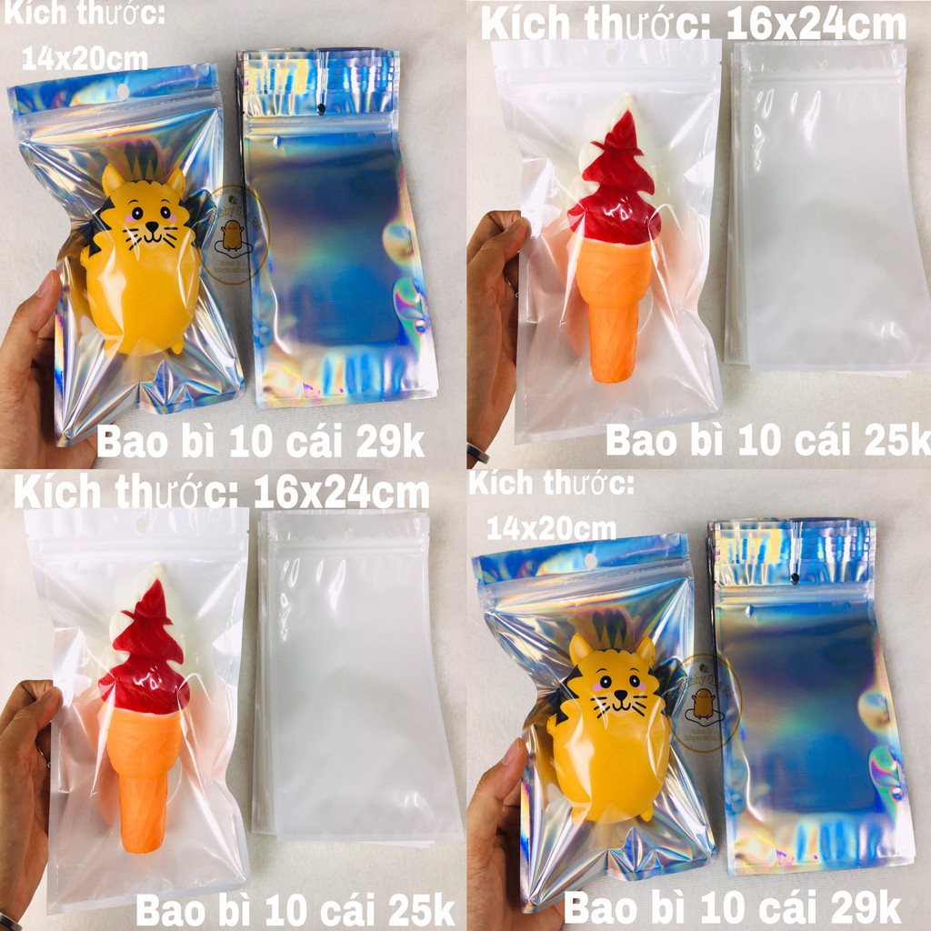 10 white and silver Squishy packaging as shown | Shopee Malaysia