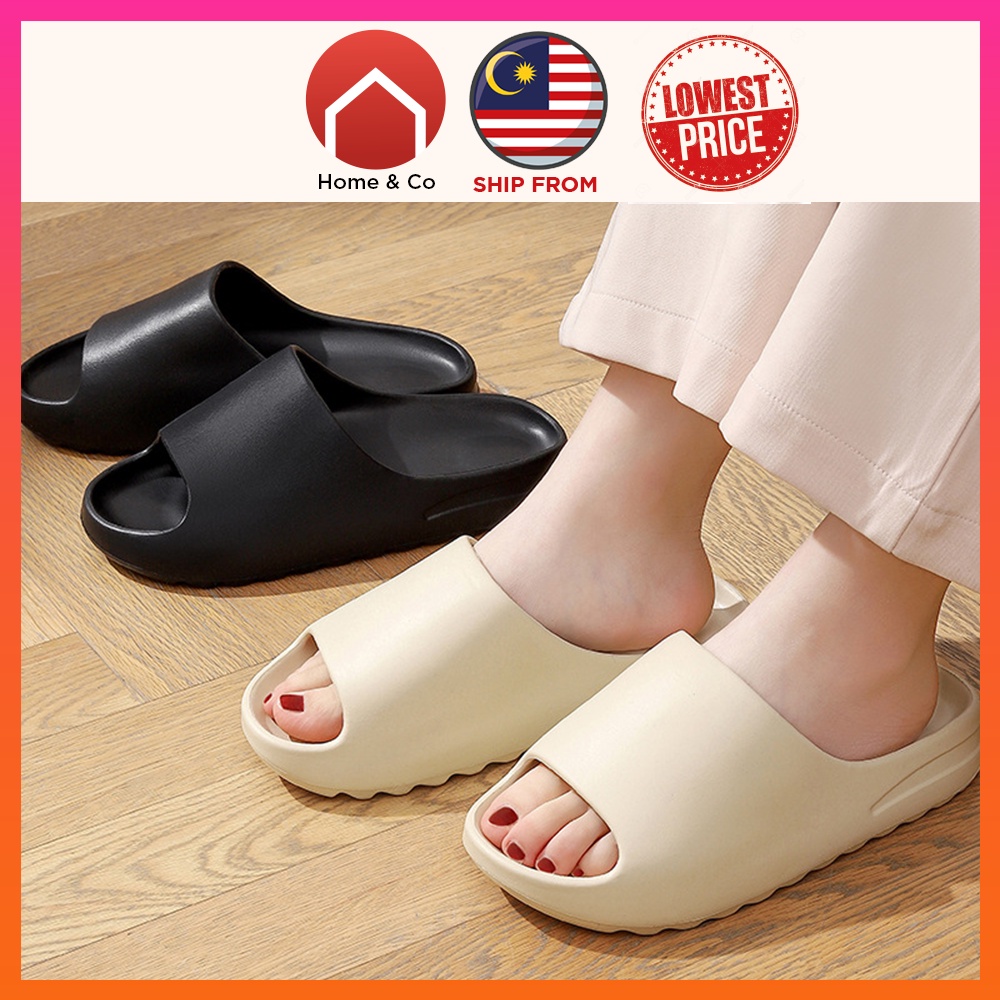 Yeezy Slide Kanye Men's and Women's Casual Slippers Lelaki Perempuan ...