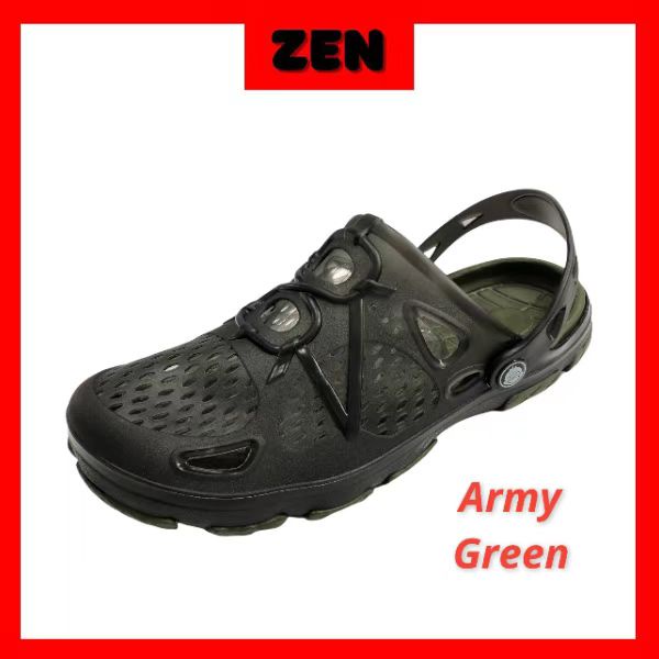 [ZEN] Men Clog Sandal I Breathable Beach Sandals I Clogs Male Shoes I ...