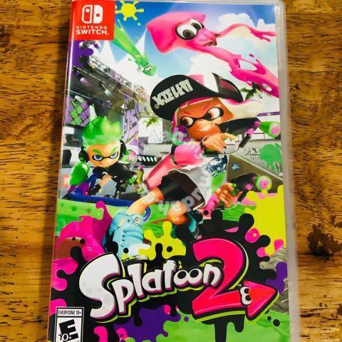 Nintendo Switch Splatoon 2 Physical Game Card (USED) | Shopee Malaysia