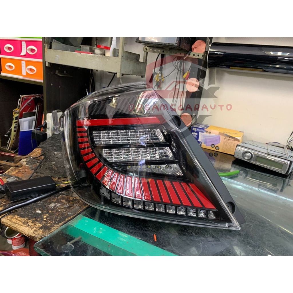 PERODUA BEZZA 16-22 DYNAMIC FULL LED TAIL LAMP WITH RUNNING SIGNAL# ...