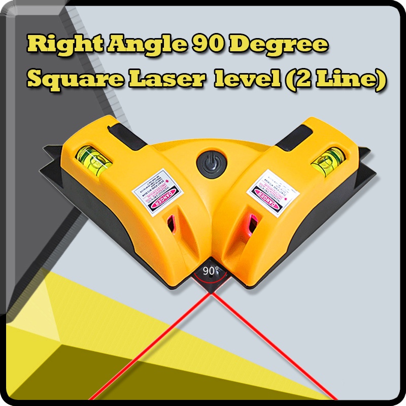 Right Angle 90 Degree Square Laser Level High Quality Laser Measurement ...