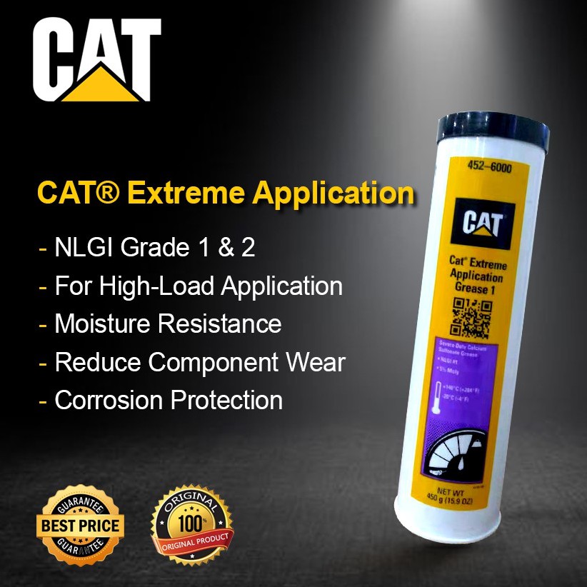 [100% Ori, USA Brand] 450G, CAT® Extreme Application Grease , 5% Moly ...
