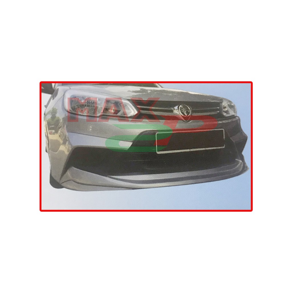 Proton Saga VVT 3rd Gen (2016) SPORTIVO Front Skirt Skirting With ...