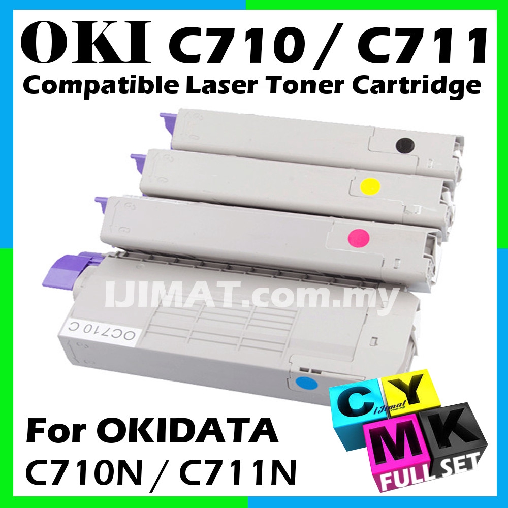 OKI Okidata 711 710 C710 C710N C710DN C711N C711ND C711DNT C711 Toner ...