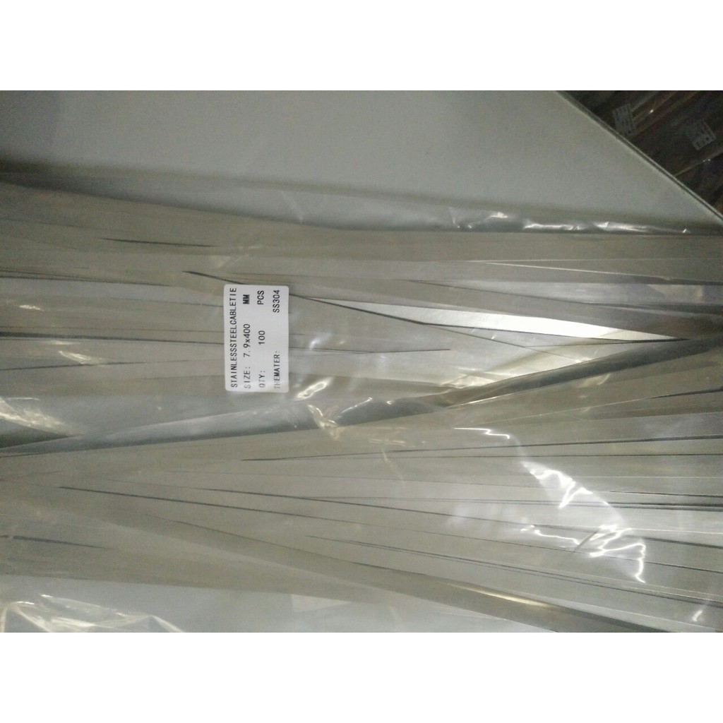 Stainless steel drawstring 7.9x400 (100 fibers) | Shopee Malaysia