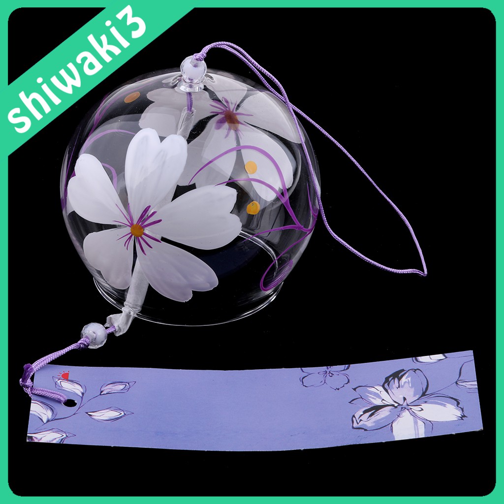 [Shiwaki3] Japanese Glass Windchime Hanging Blessing Bells Home Wind Chimes | Shopee Malaysia